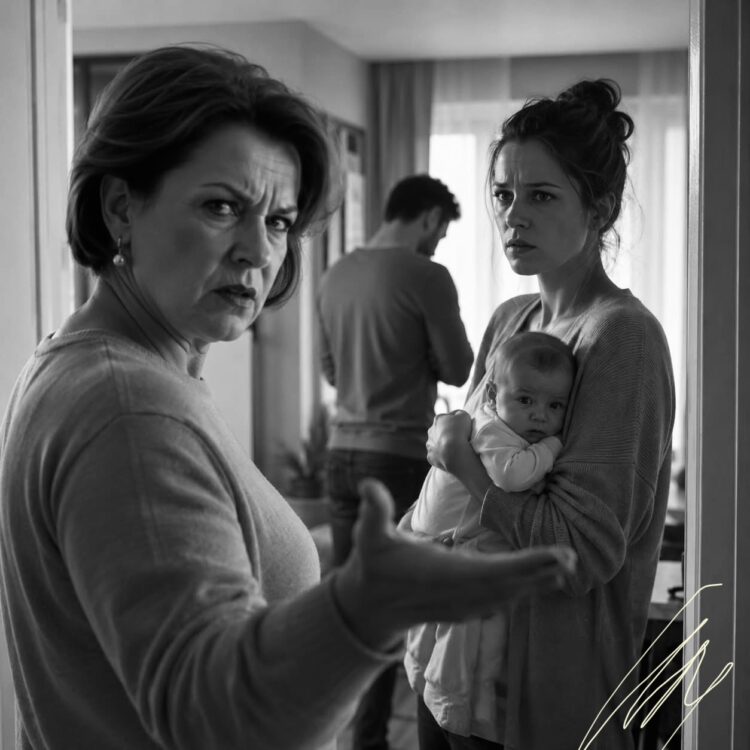 Сама родила, сама и разбирайся с ребёнком. Ещё не известно от кого он ...